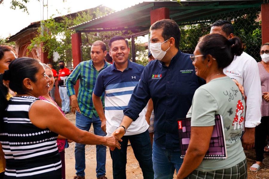 Presidente Jorge Sánchez Allec arranca nueva obra de pavimentación en ...