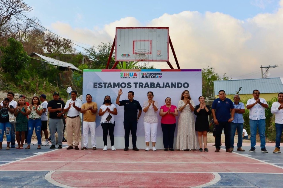 Presidente Jorge Sánchez Allec arranca techado de cancha deportiva en ...
