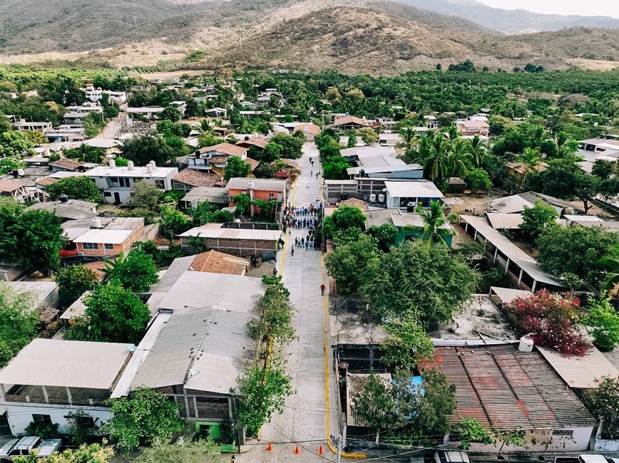 Presidente Jorge Sánchez Allec inaugura calle pavimentada y CDC en ...